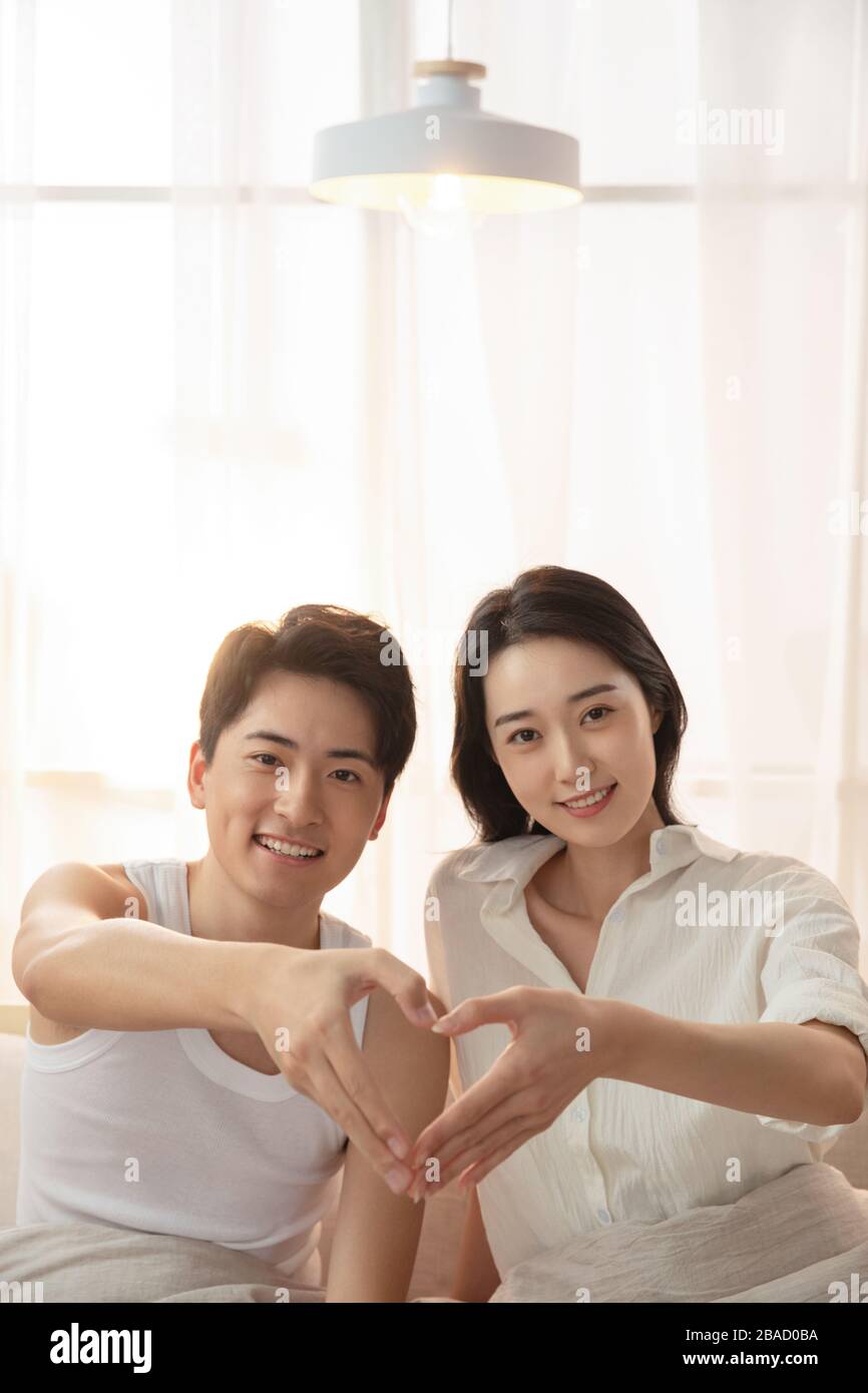 Couple Hand Gestures High Resolution Stock Photography and Images - Alamy