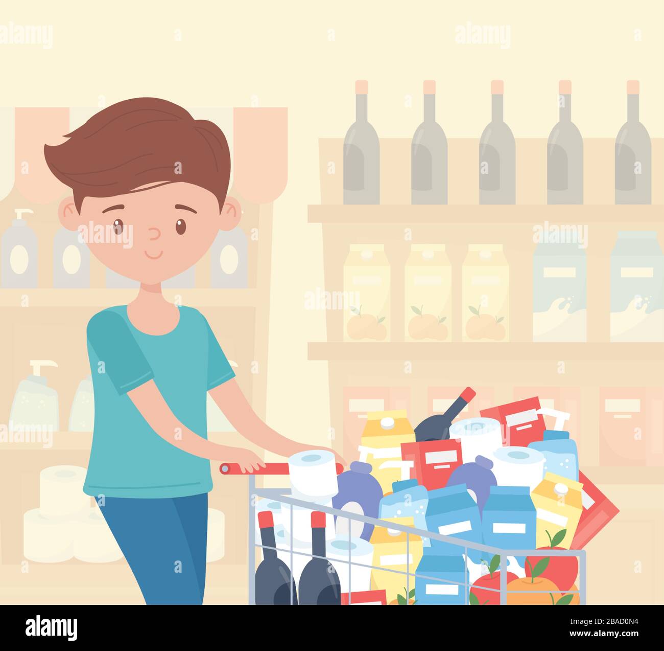 Panic Cartoon High Resolution Stock Photography and Images - Alamy