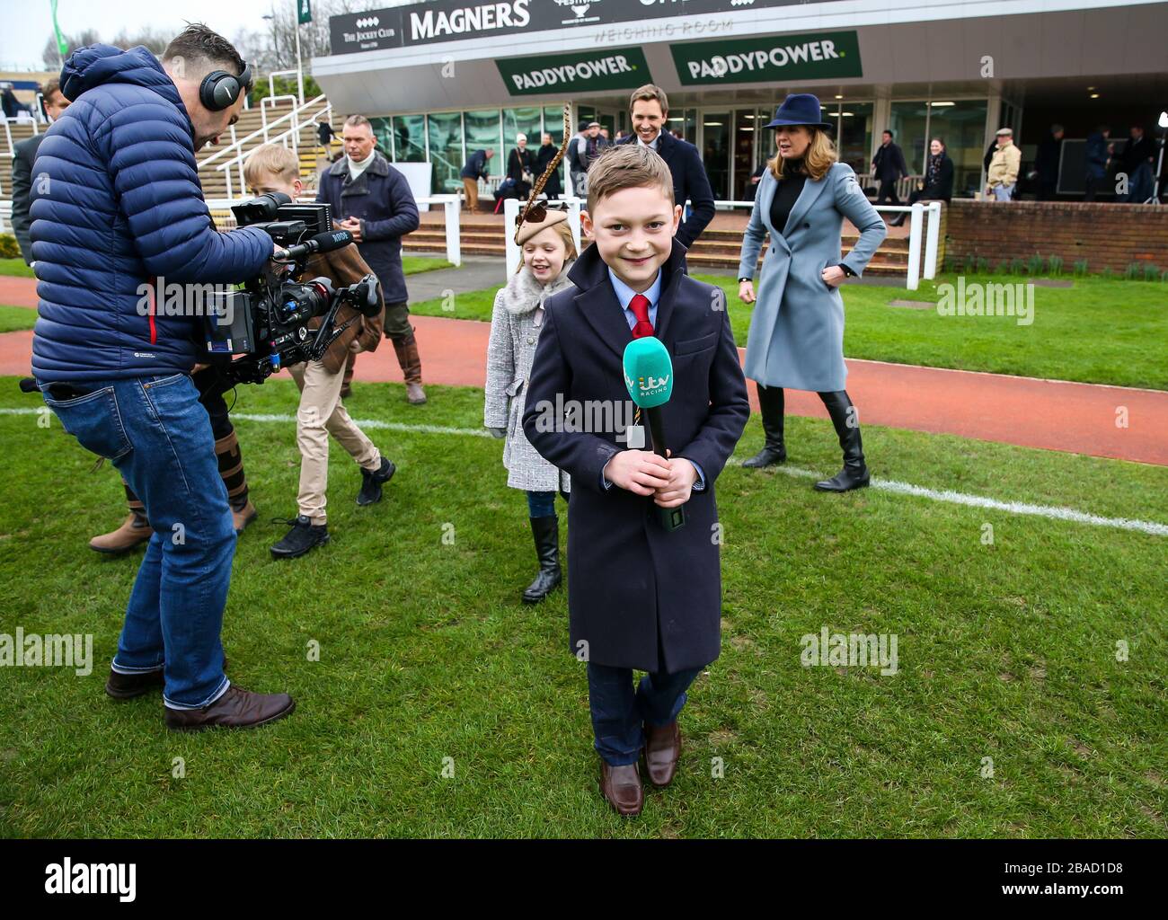 General Images of the Mini me filming for ITV during Festival Trials ...
