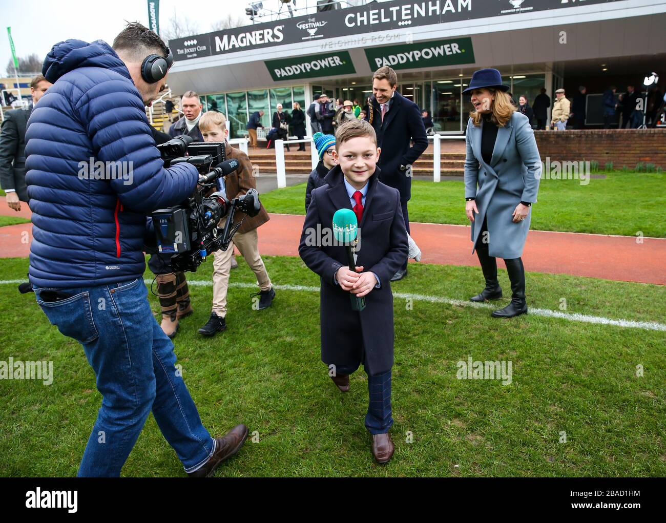 General Images of the Mini me filming for ITV during Festival Trials ...