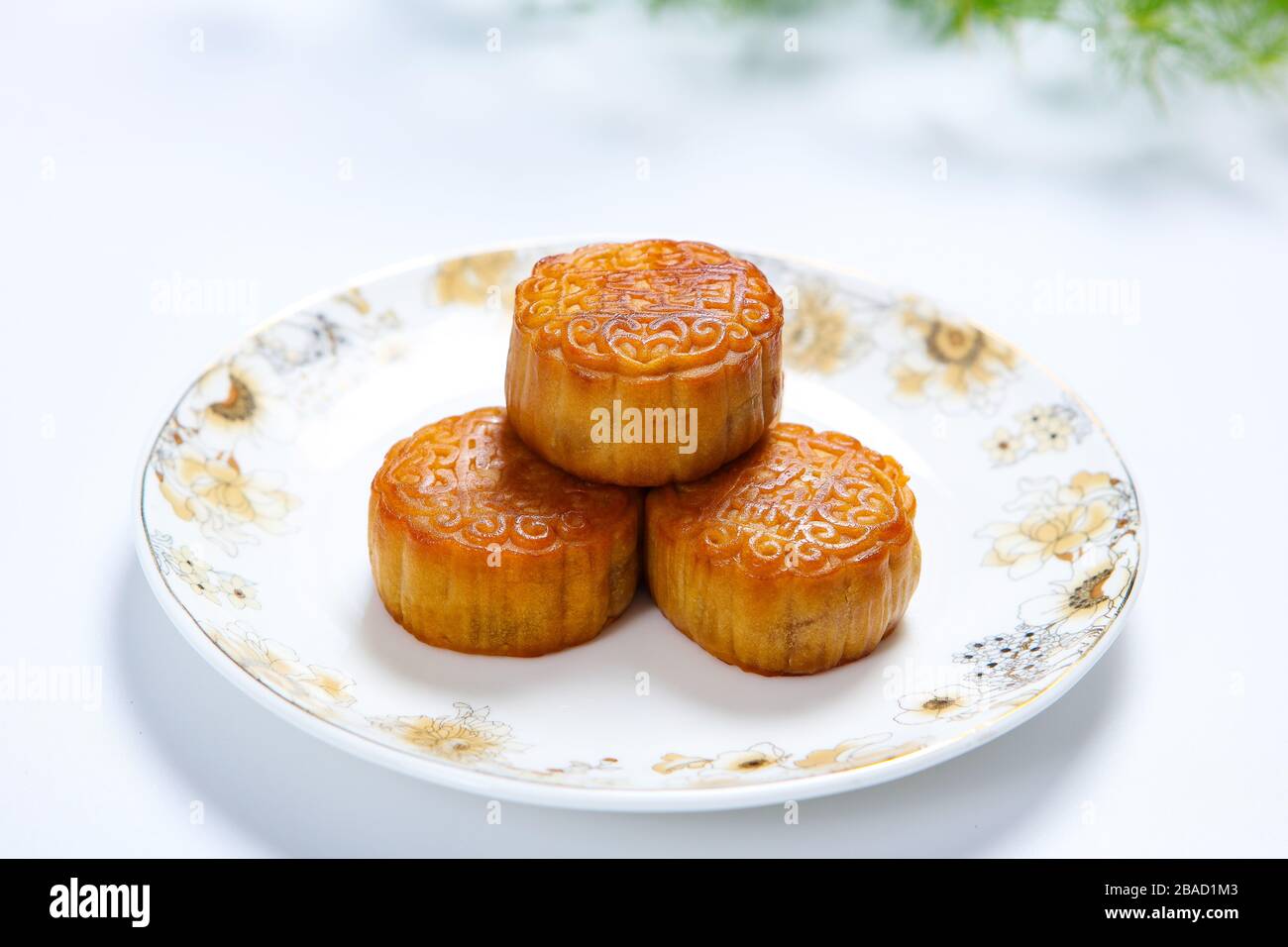 Traditional pastry mooncakes Stock Photo - Alamy
