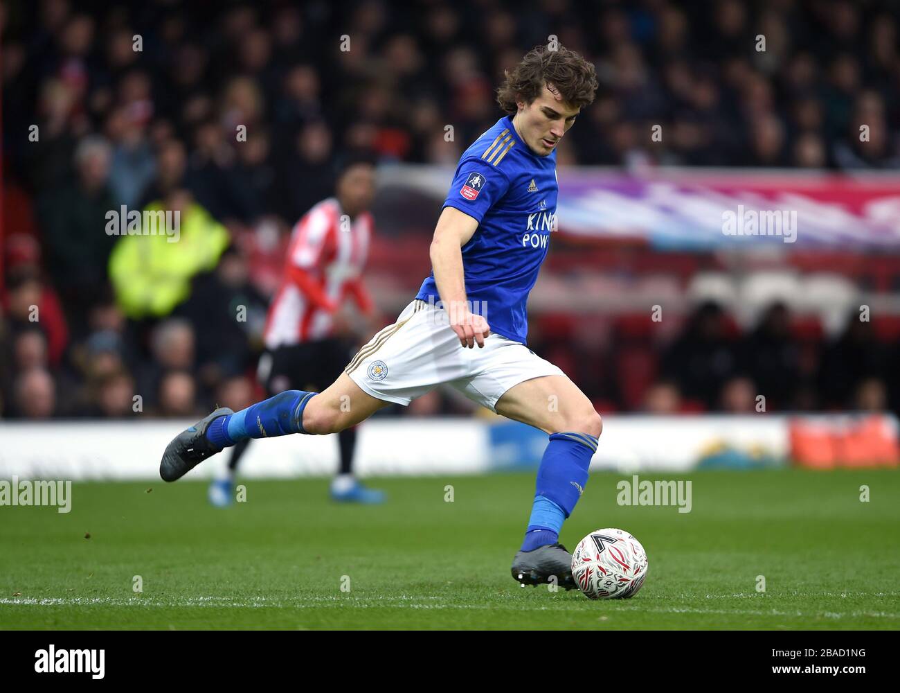 Leicester City's Caglar Soyuncu Stock Photo - Alamy