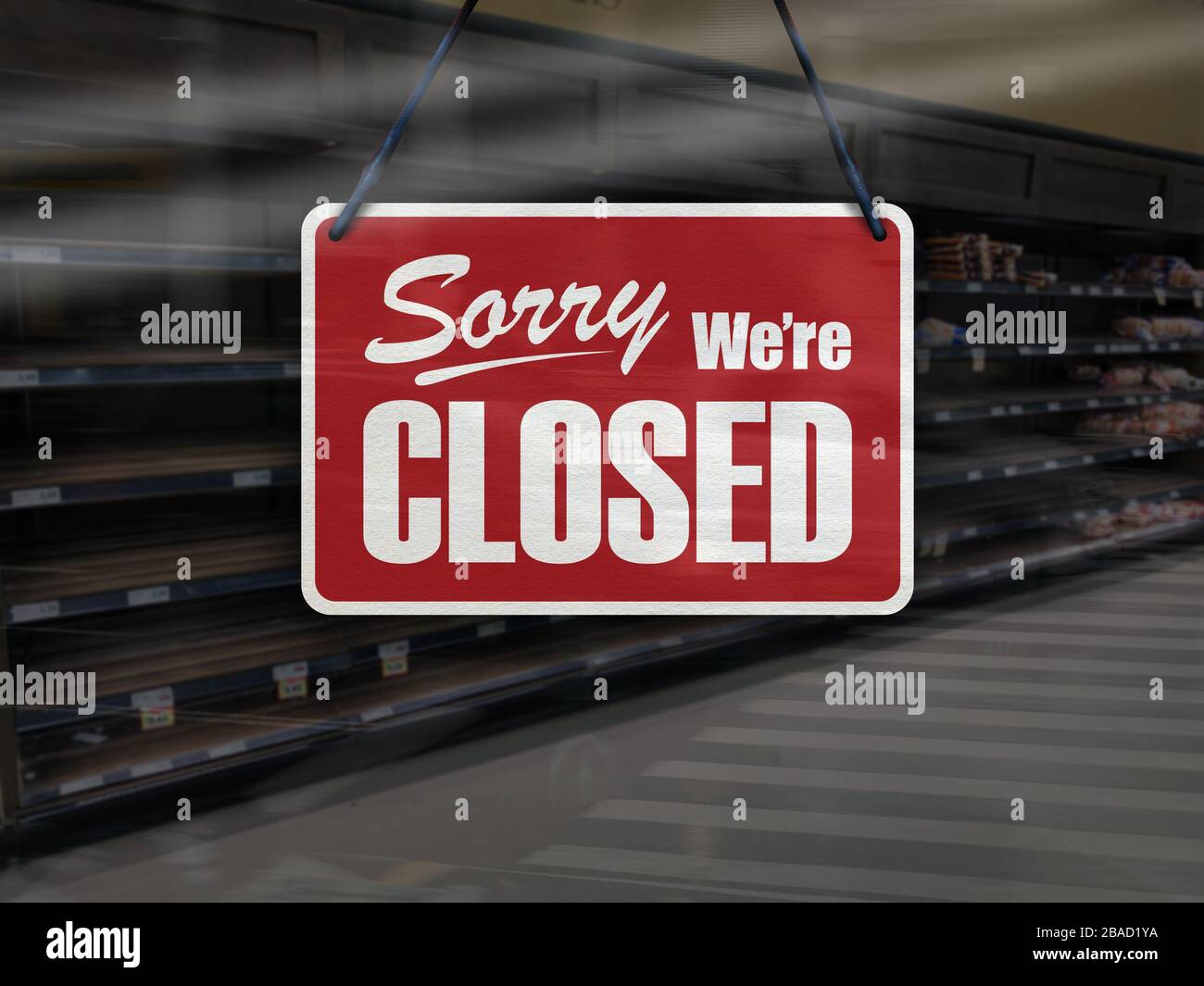 Empty store shelves hi-res stock photography and images - Alamy