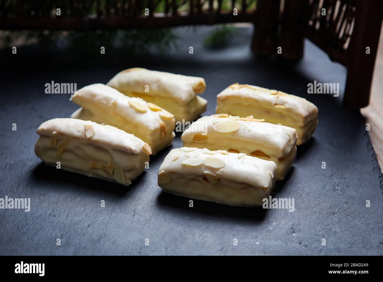 Traditional pastry thousand layer cake Stock Photo - Alamy