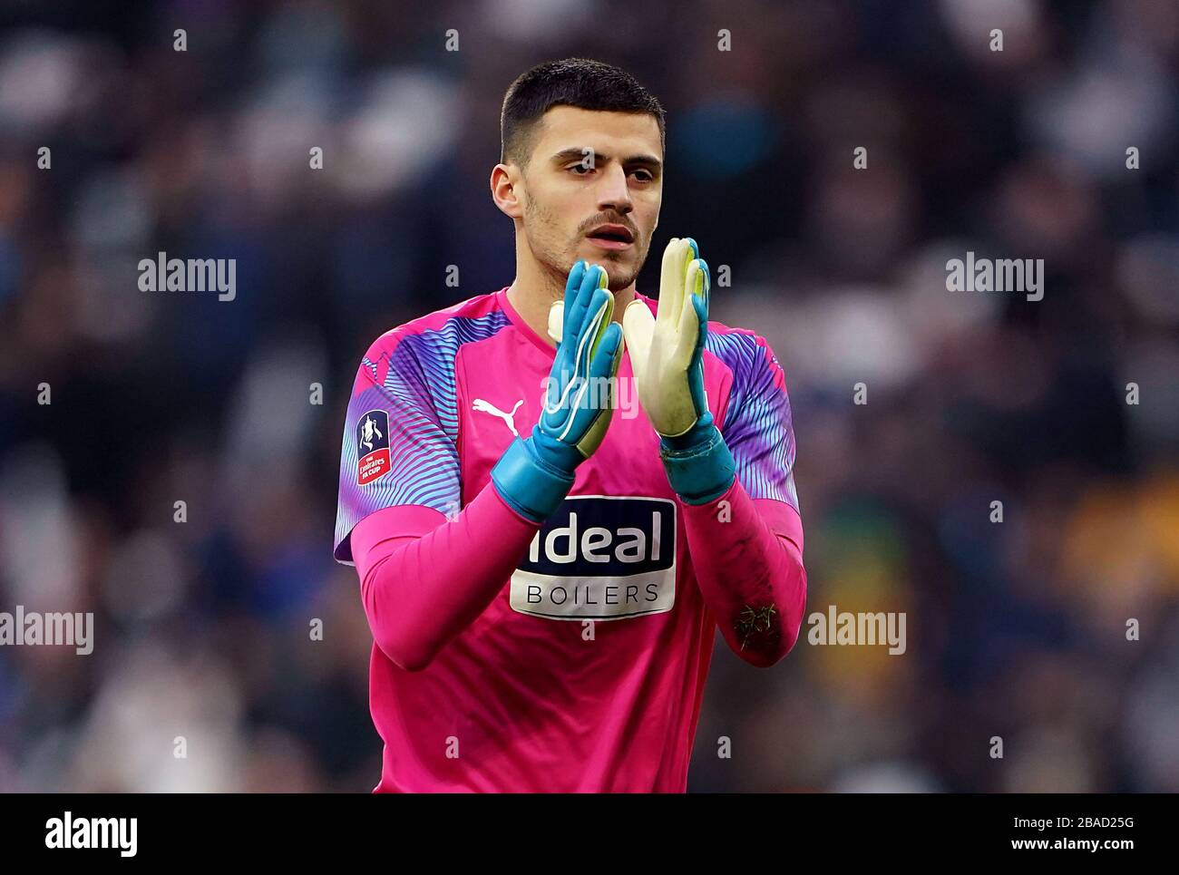 West Bromwich Albion goalkeeper Jonathan Bond Stock Photo - Alamy