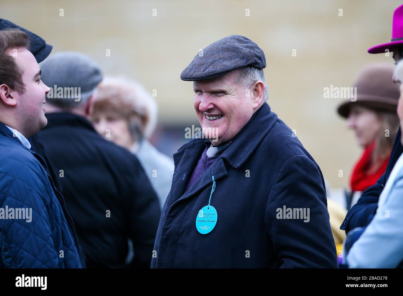 Horse Owner Andrew Gemmell during Festival Trials Day at Cheltenham ...