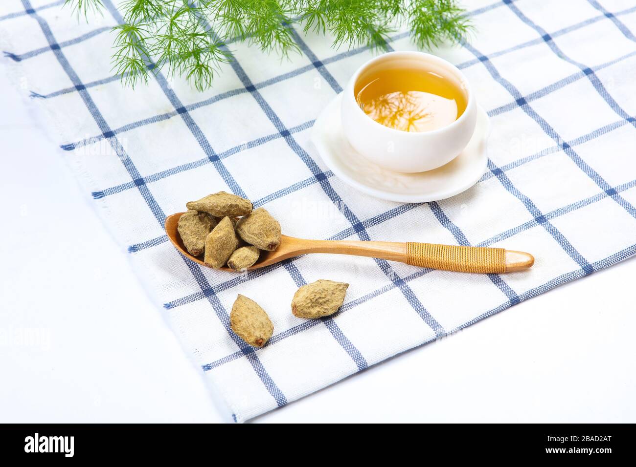 Chinese herbal medicine prunus persica dry Stock Photo - Alamy