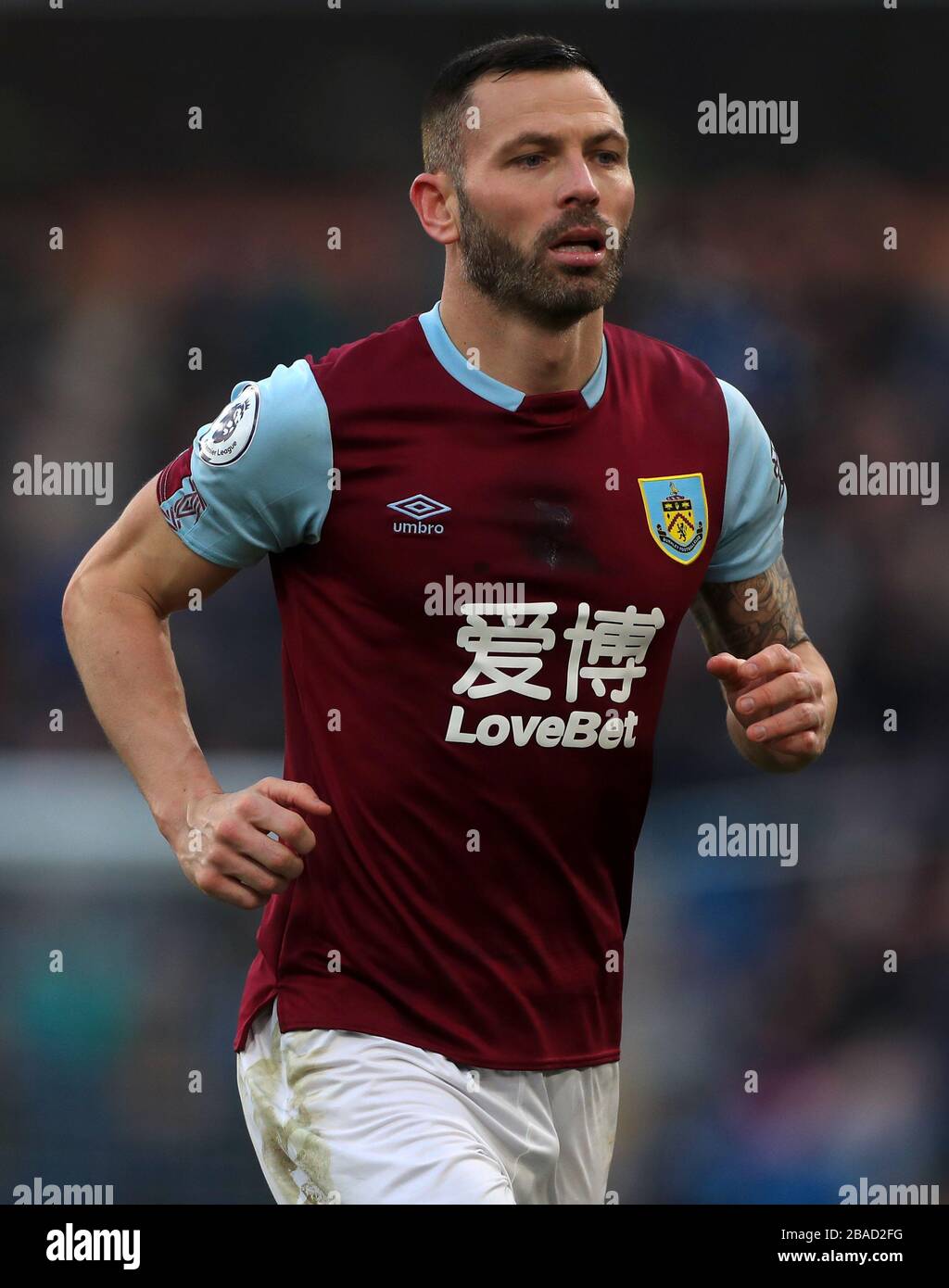 Burnley's Phil Bardsley Stock Photo - Alamy