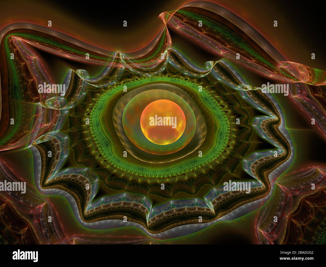 Imaginatory fractal background Image Stock Photo - Alamy