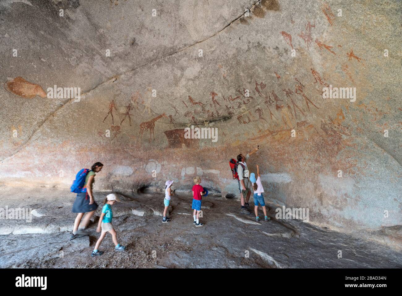 Silozwane cave, Matobo National Park, Zimbabwe Stock Photo - Alamy