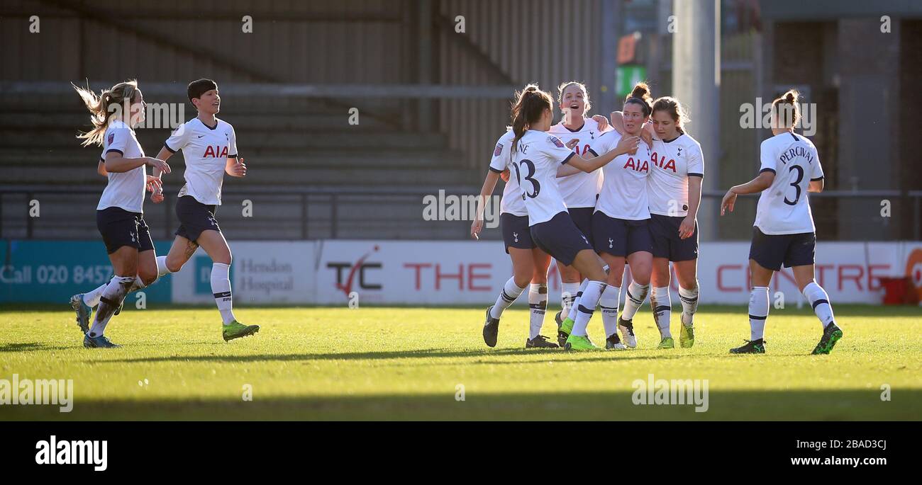 Celebrate goal tottenham hi-res stock photography and images - Alamy