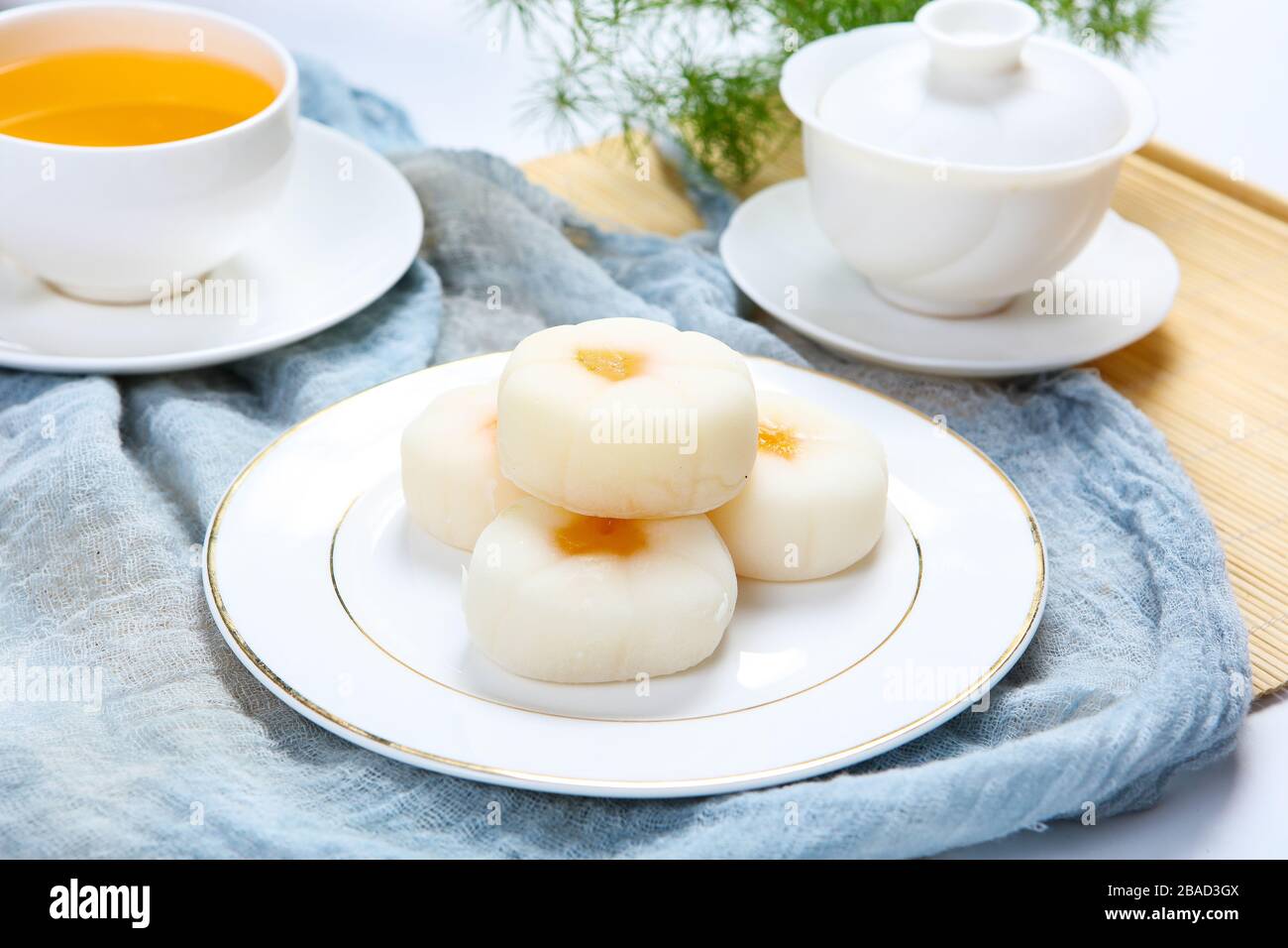 Traditional pastry ice skin mooncakes Stock Photo - Alamy
