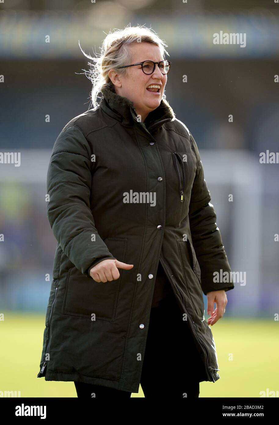 Chelsea's manager Emma Hayes Stock Photo - Alamy