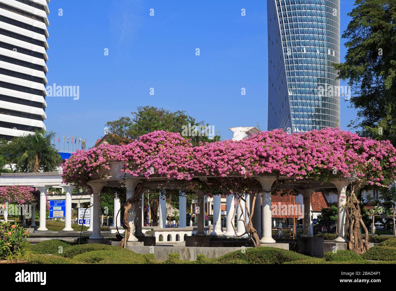 Medeka Square & skyscrapers,Kuala Lumpur,Malaysia,Asia Stock Photo - Alamy