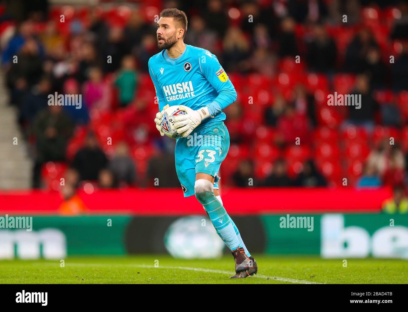 Millwall goalkeeper Bartosz Bialkowski Stock Photo - Alamy