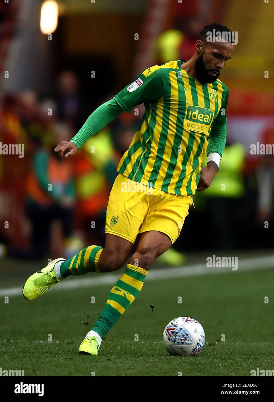 West Bromwich Albion's Kyle Bartley Stock Photo - Alamy