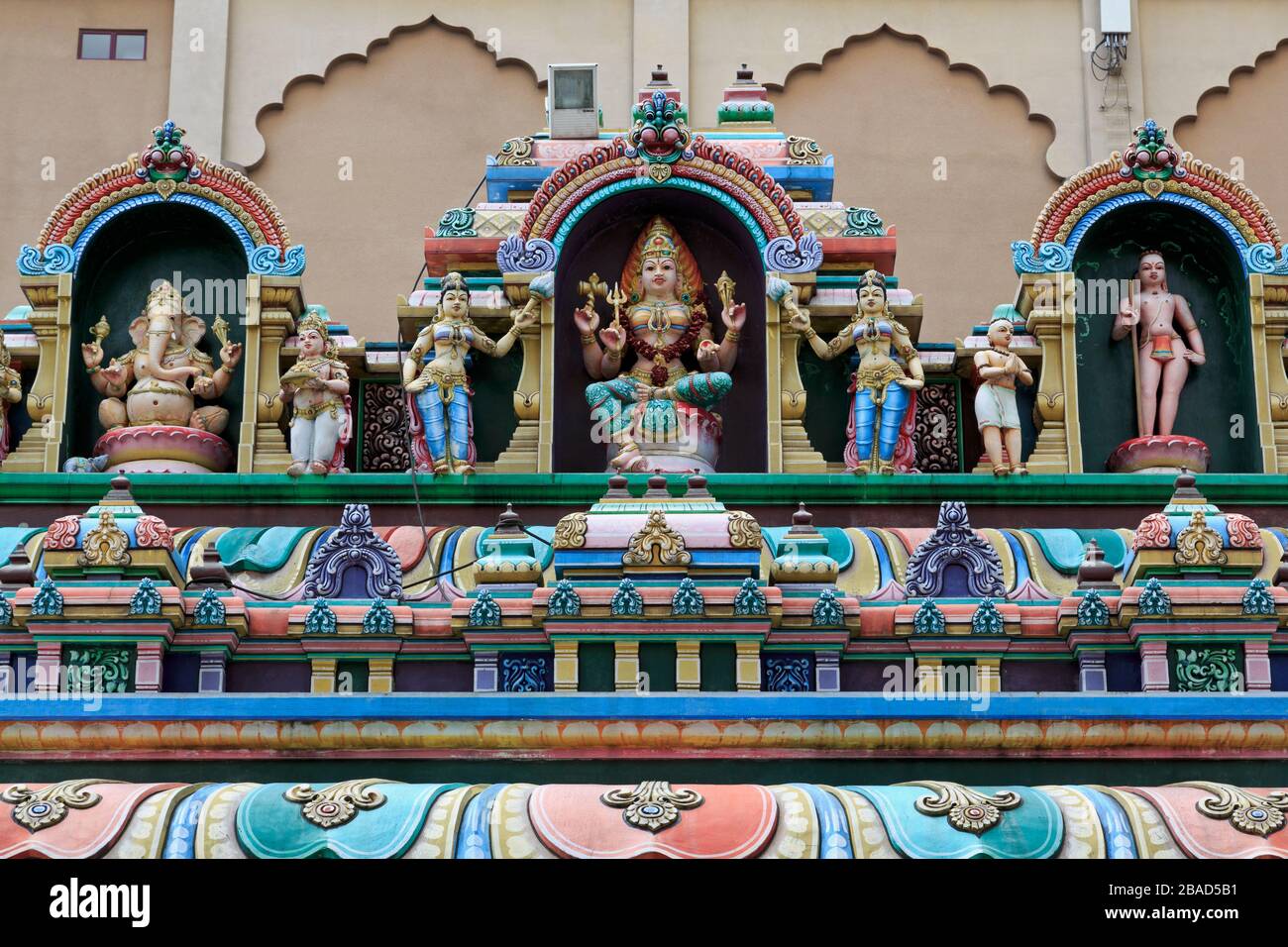 Sri Maha Mariamman Hindu Temple,Chinatown,Kuala Lumpur,Malaysia,Asia ...