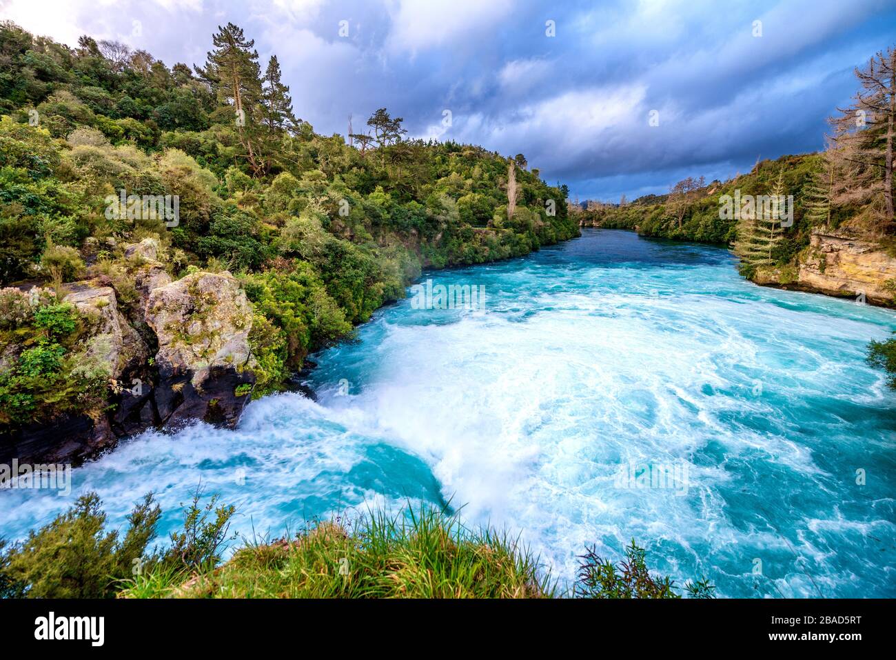 The beautiful huka falls hi-res stock photography and images - Alamy