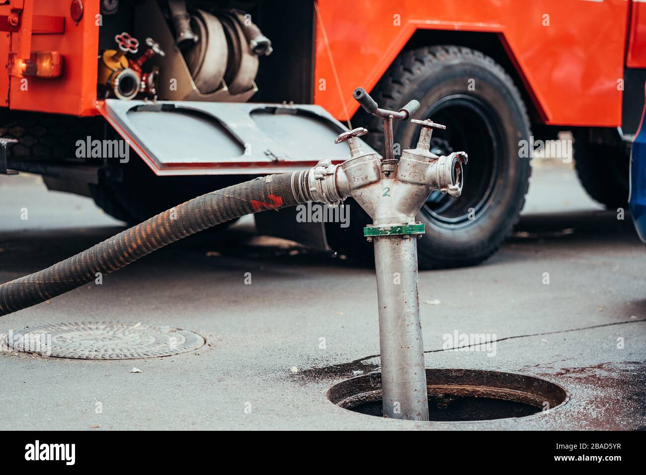 Fire protection of the structure hi-res stock photography and images ...