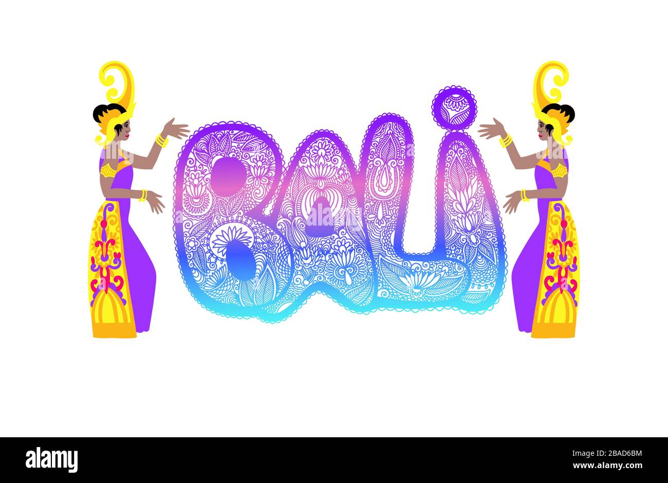 Bali trip Stock Vector Images - Alamy