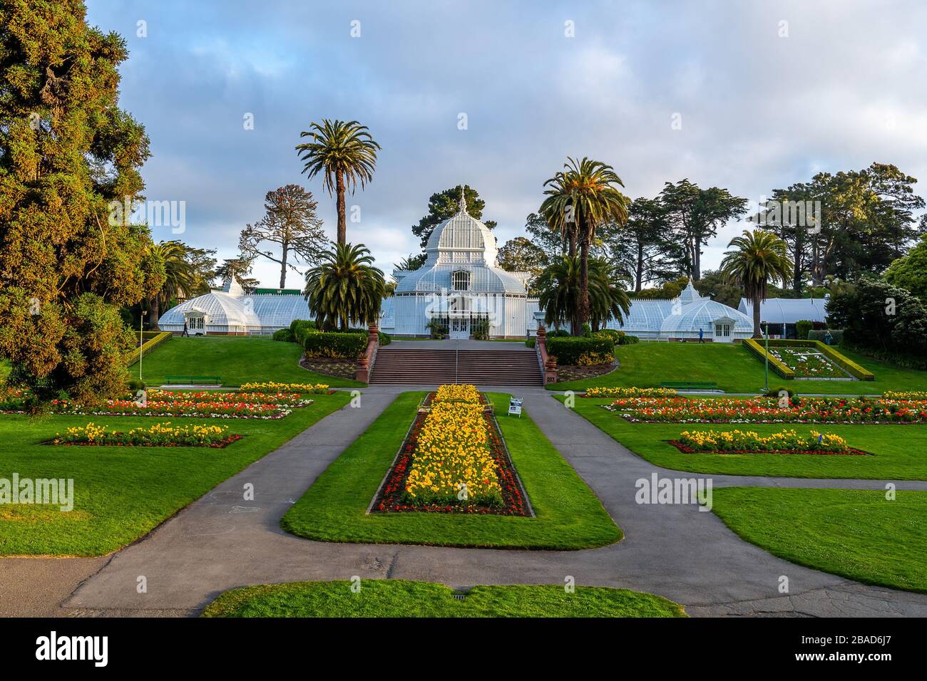 Early Morning from Golden Gate Park Stock Photo - Alamy