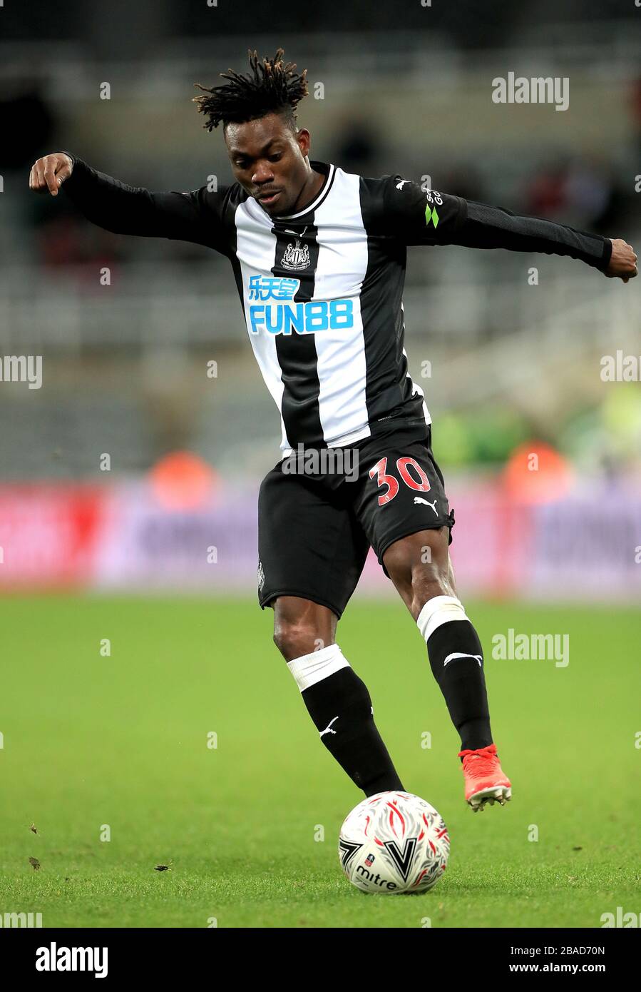 Newcastle Uniteds Christian Atsu High Resolution Stock Photography and ...