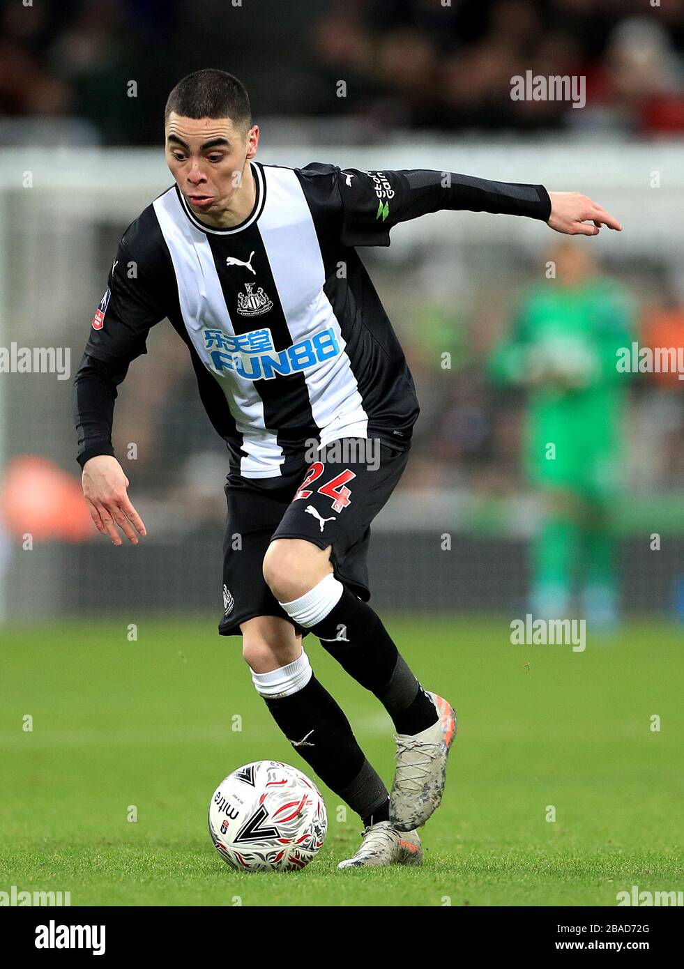 Newcastle United's Miguel Almiron Stock Photo - Alamy