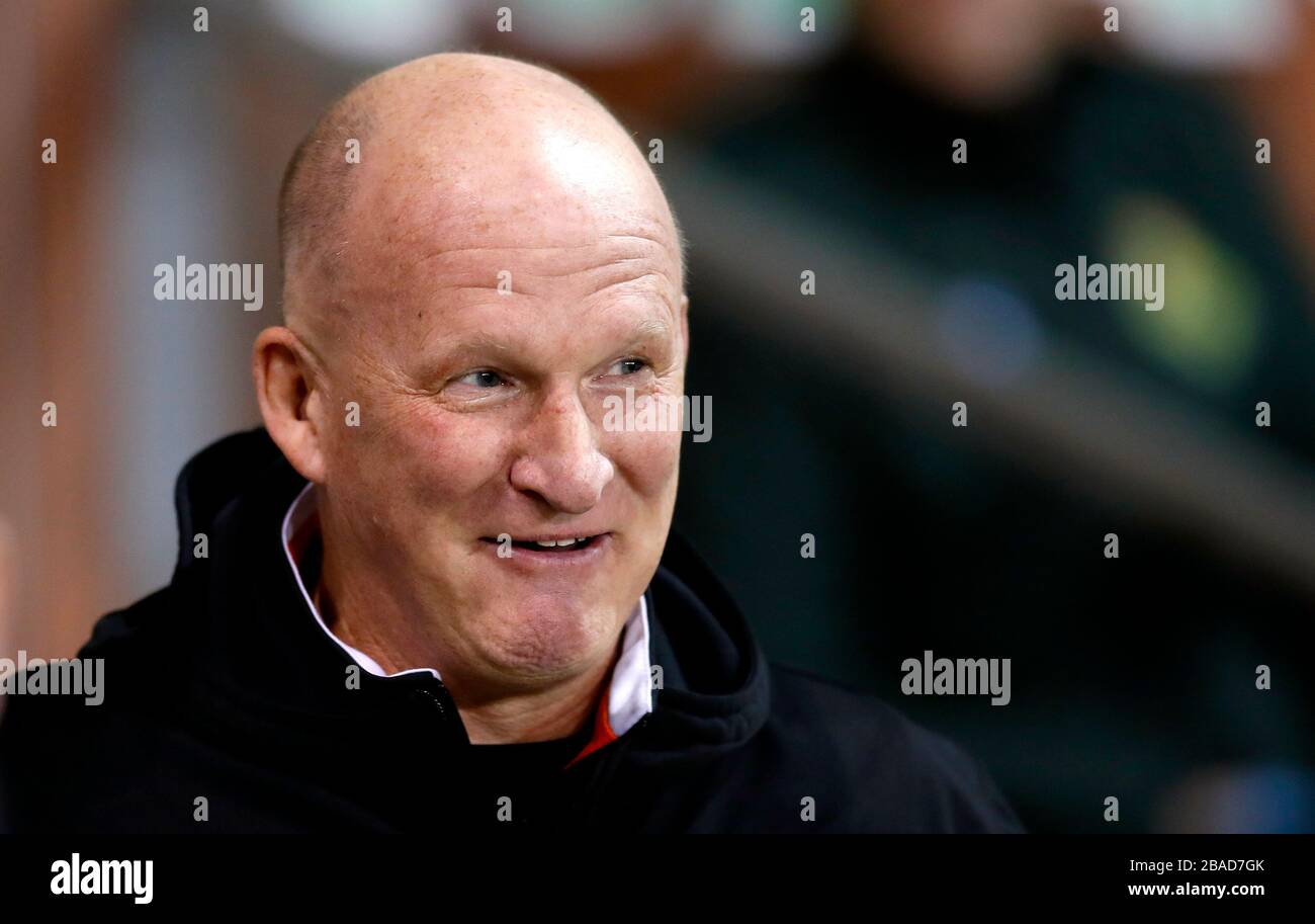 Blackpool Manager Simon Grayson Stock Photo - Alamy