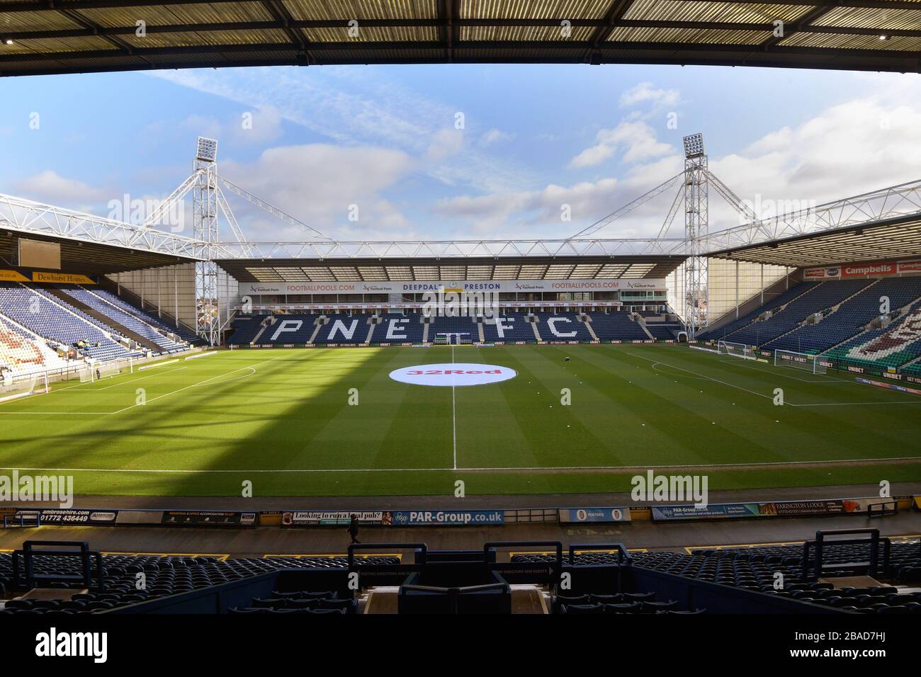 Deepdale stadium hi-res stock photography and images - Alamy