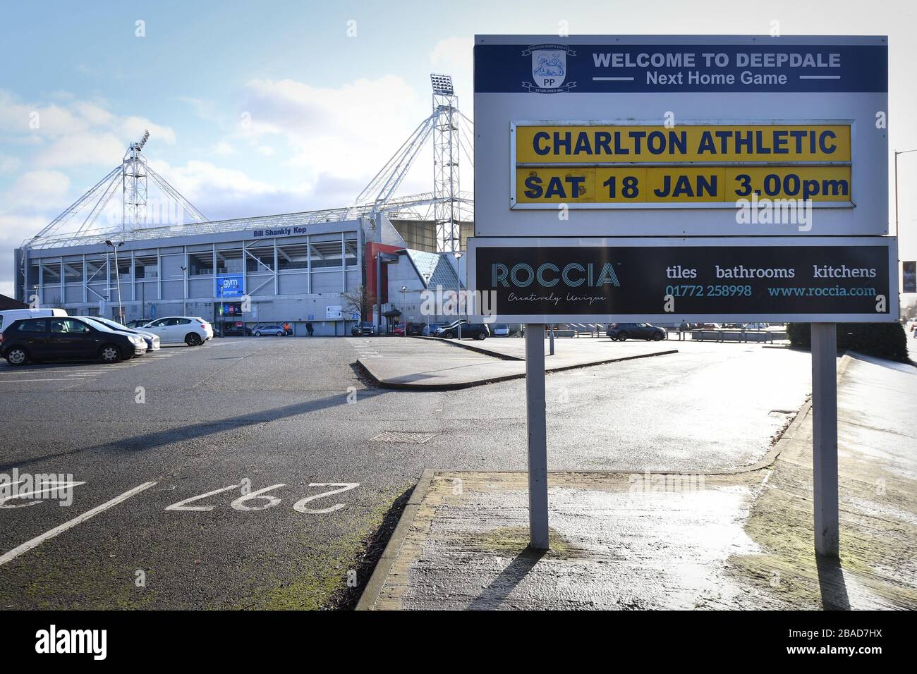 Deepdale stadium hi-res stock photography and images - Alamy