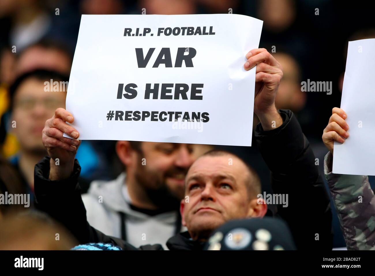 Soccer fans protest hi-res stock photography and images - Alamy