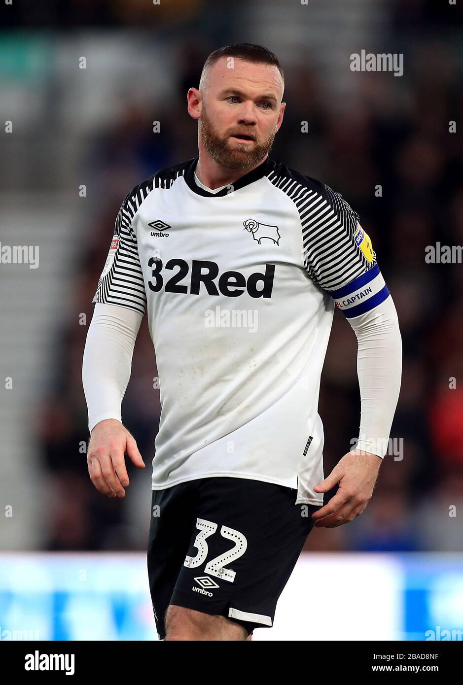 Derby County's Wayne Rooney Stock Photo - Alamy