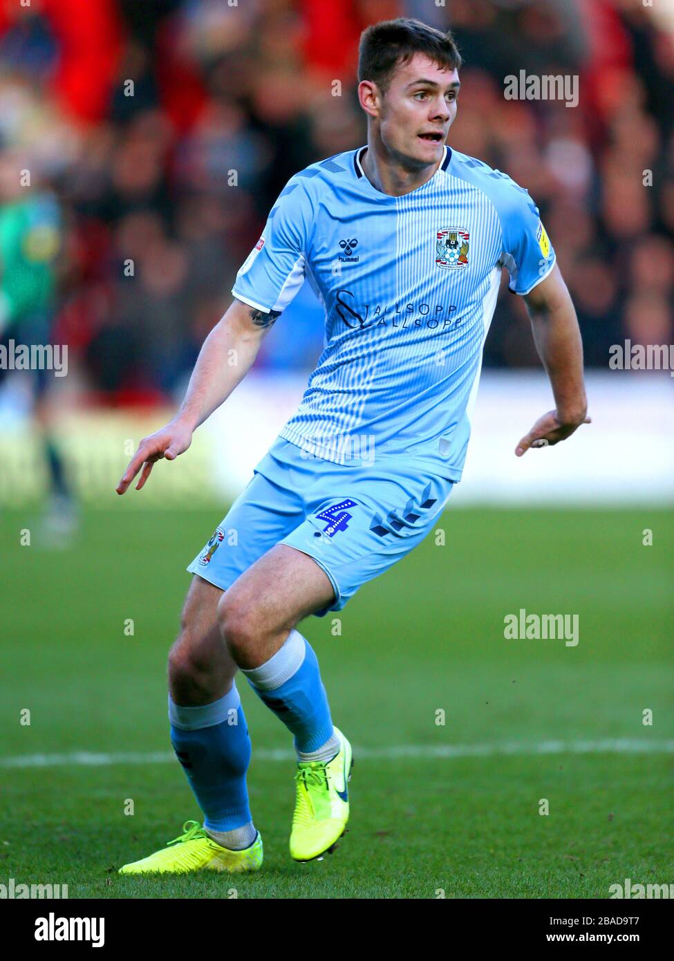Coventry City's Michael Rose in action Stock Photo - Alamy