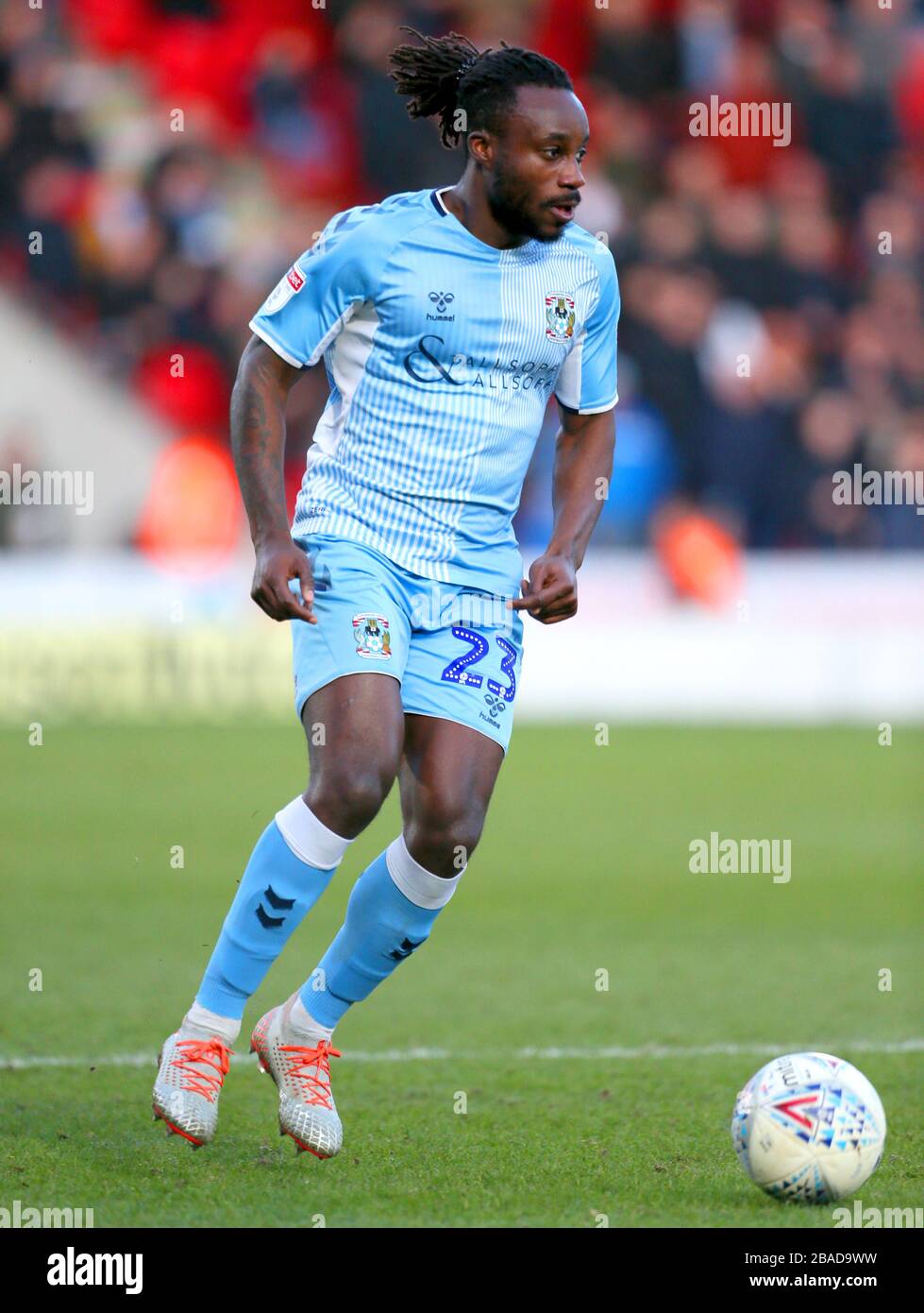Coventry City's Fankaty Dabo in action Stock Photo - Alamy