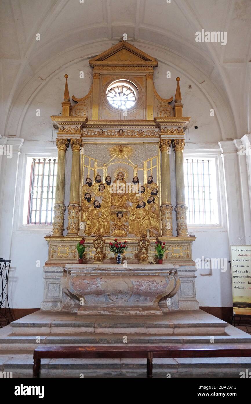 Descent of the Holy Spirit, Pentecost, altar in the Se cathedral ...
