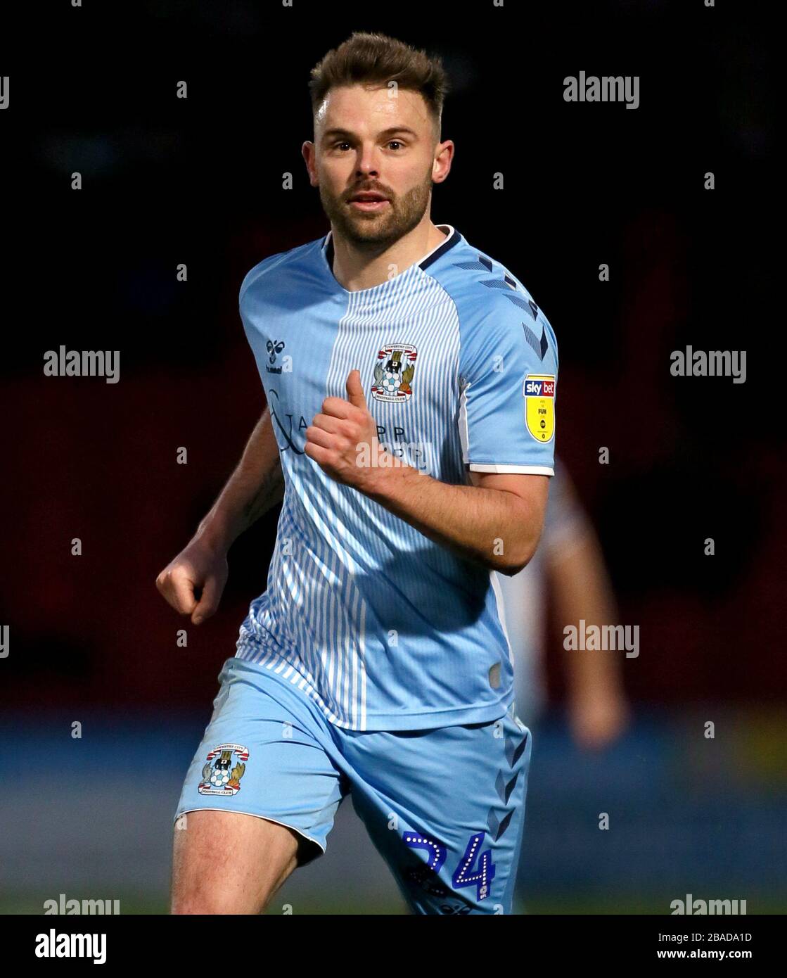 Coventry City's Matt Godden in action Stock Photo - Alamy