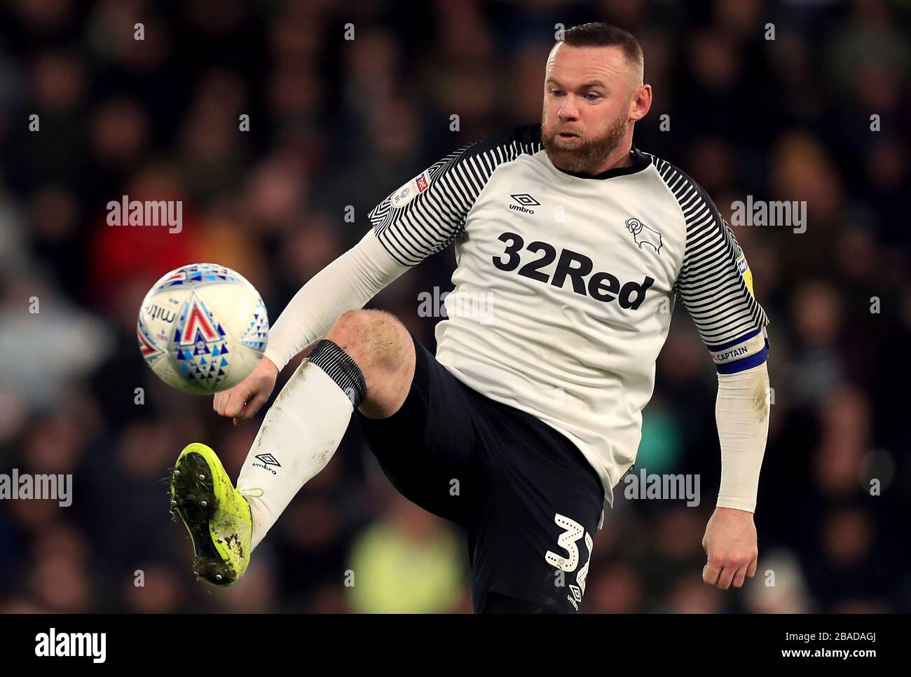 Derby County's Wayne Rooney in action Stock Photo - Alamy