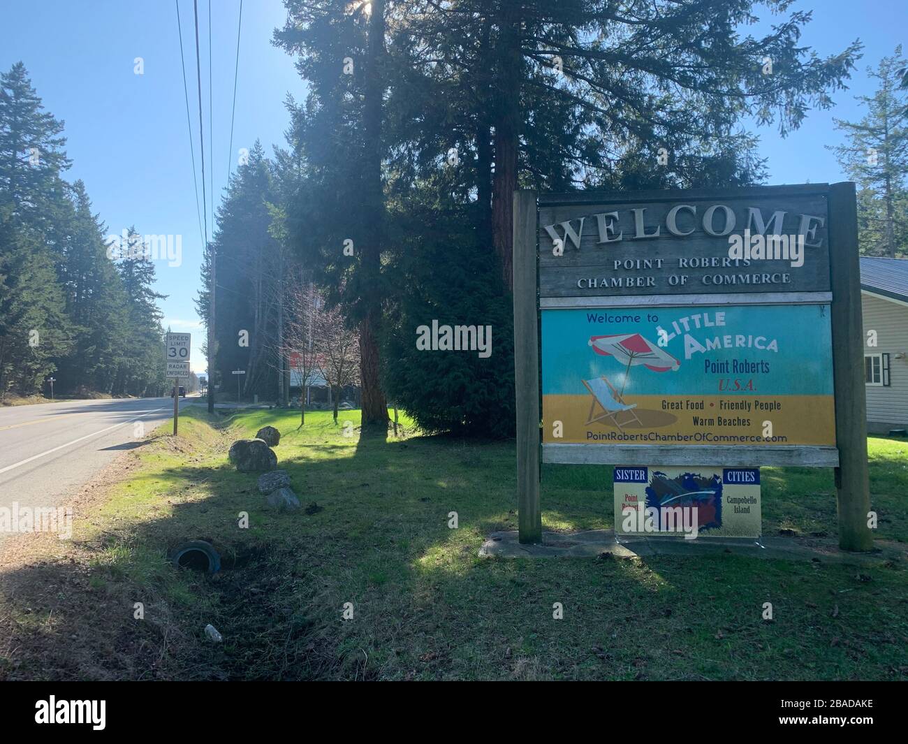 Oregon welcome sign border hi-res stock photography and images - Alamy