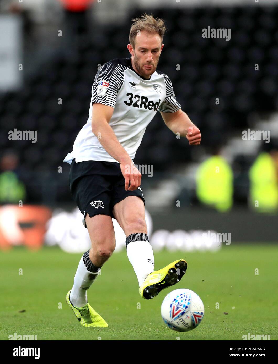 Derby County's Matt Clarke in action Stock Photo - Alamy