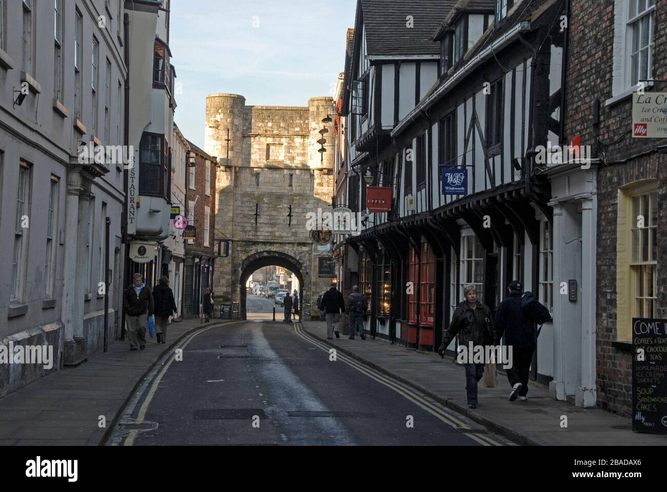 York high petergate street hi-res stock photography and images - Alamy