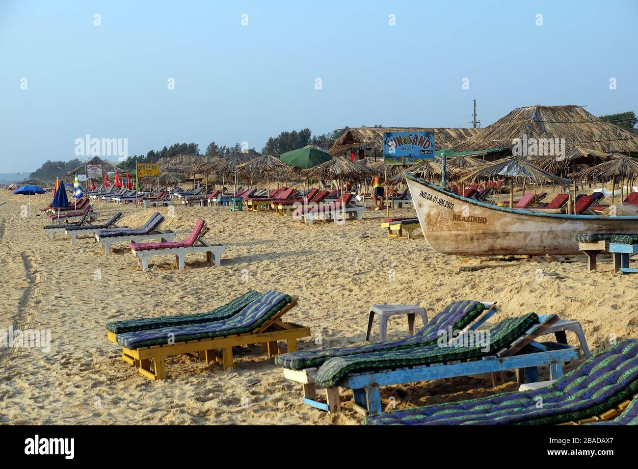Candolim Beach, North Goa, India Stock Photo - Alamy