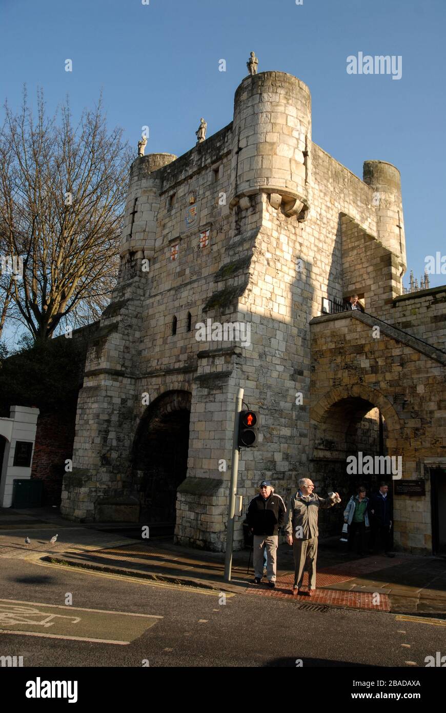 One of the four main gatehouses, Boortham Bar (part of the city ...