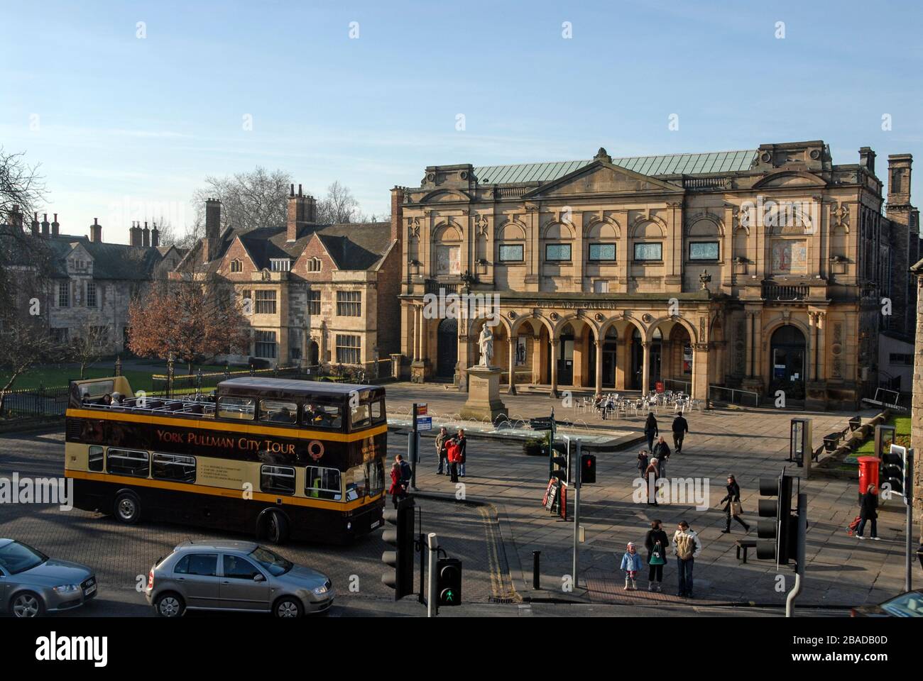 The city of York art gallery in Yorkshire, Britain is a public art ...