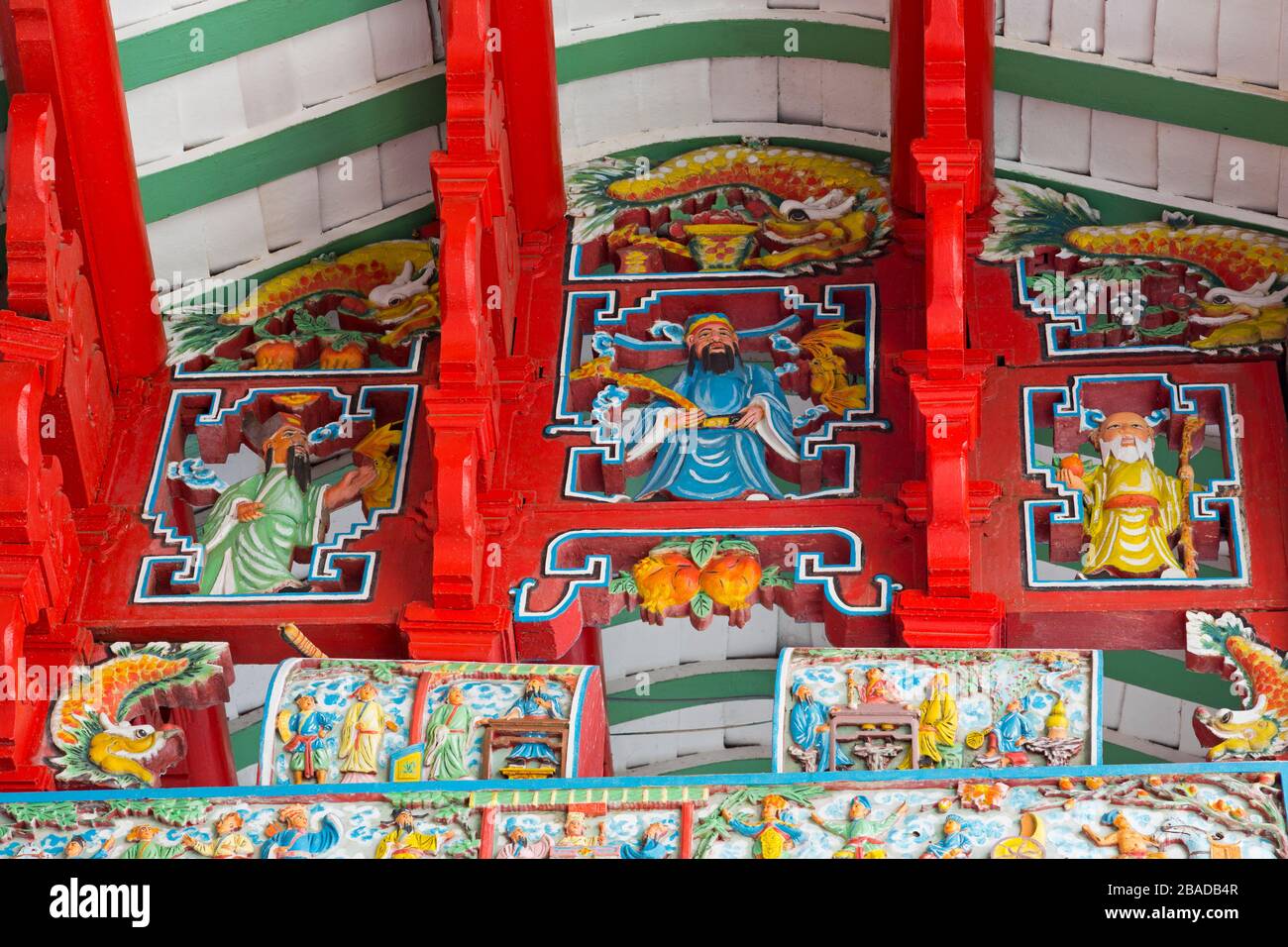 Voo Cheng Koo Mew Temple,Georgetown,Penang Island,Malaysia Stock Photo ...