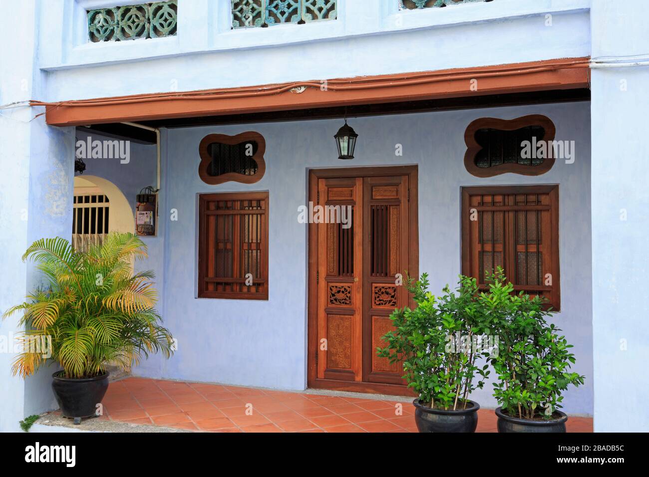 House in the Buffer Zone,Georgetown,Penang Island,Malaysia Stock Photo ...