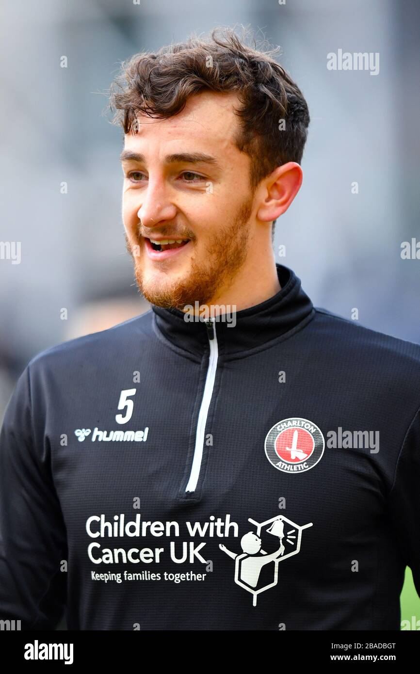 Charlton Athletic's Tom Lockyer Stock Photo - Alamy