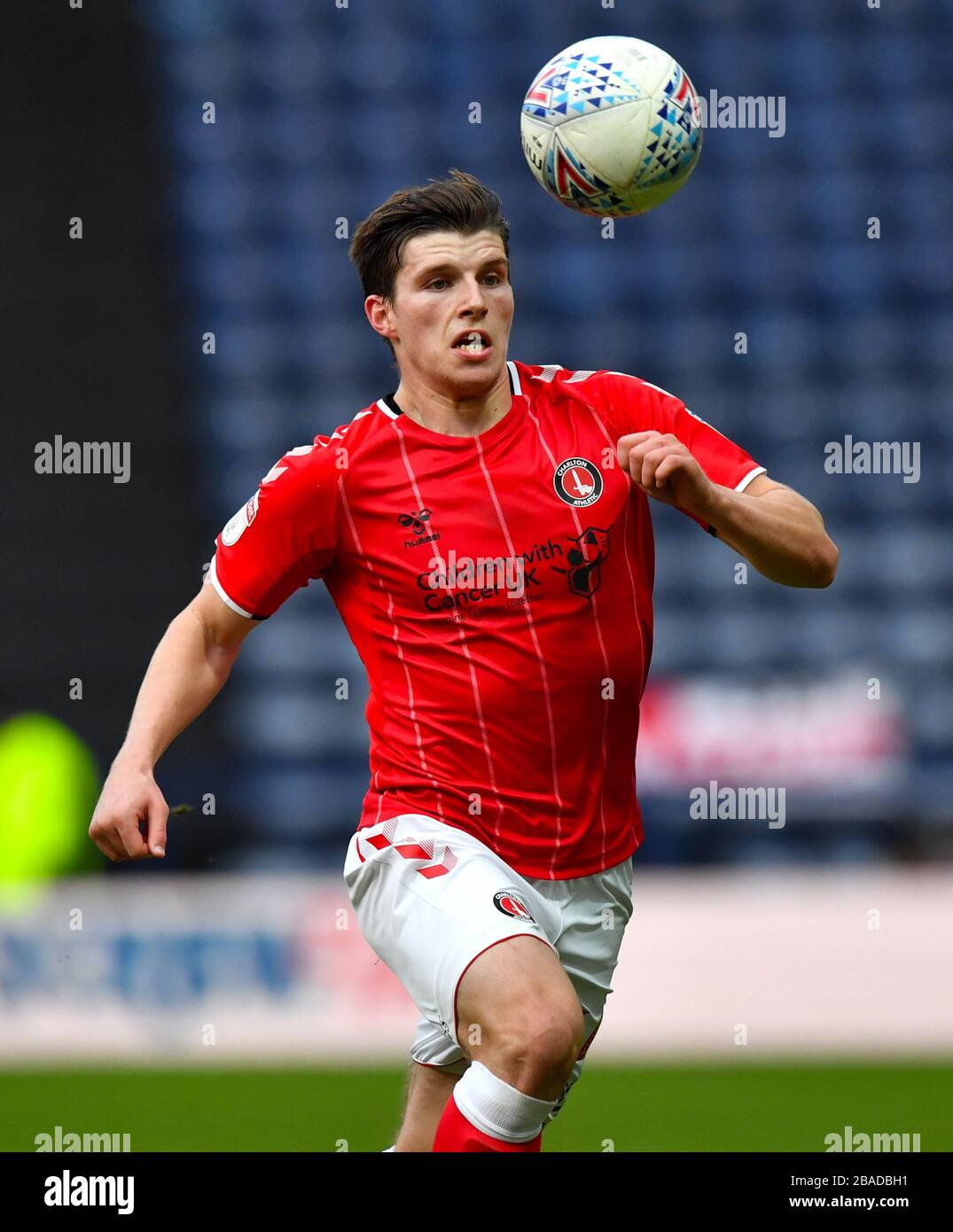 Charlton Athletic's Josh Davison Stock Photo - Alamy