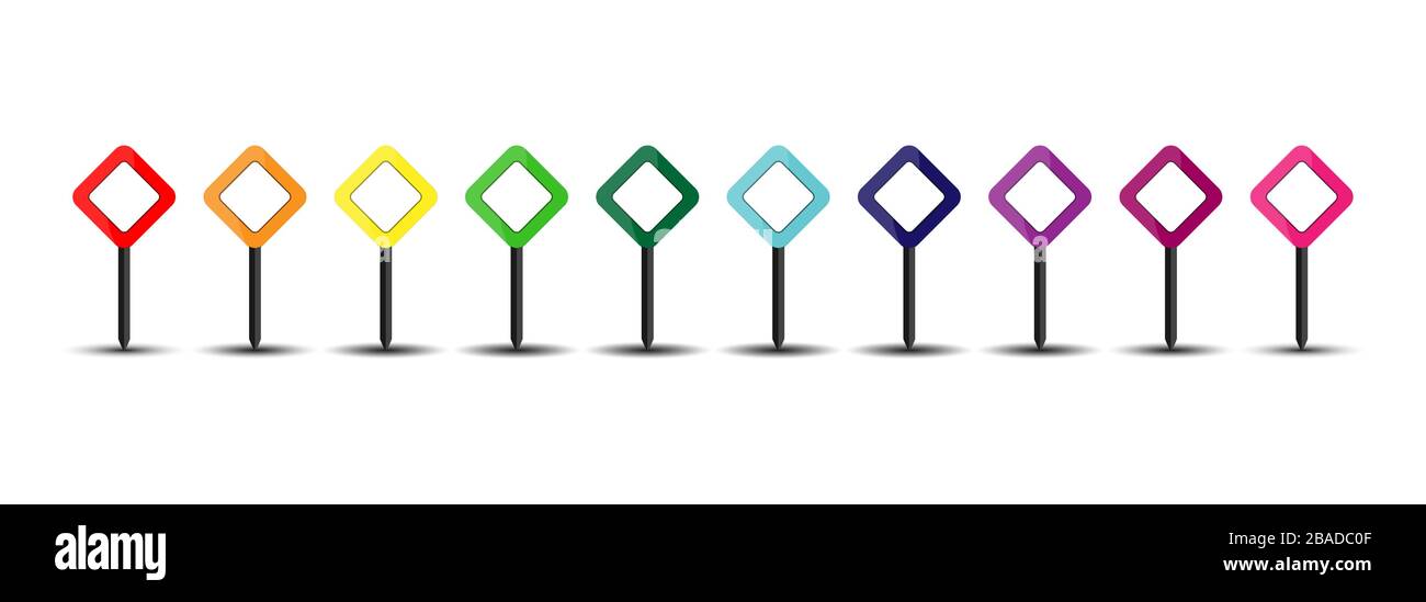 Visual guide map Stock Vector Images - Alamy