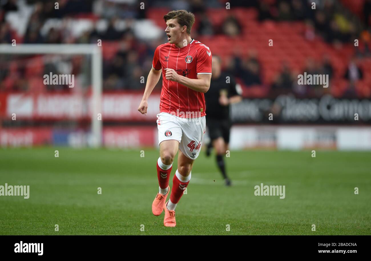 Charlton Athletic's Josh Davison Stock Photo - Alamy
