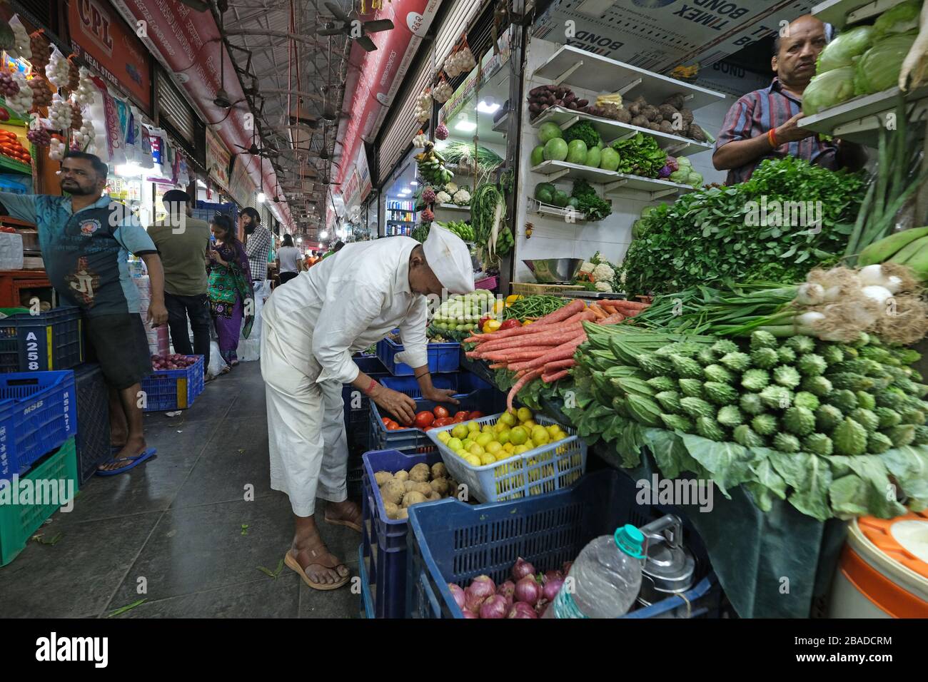 Crawford market, built in the days of the British Raj, now officially ...